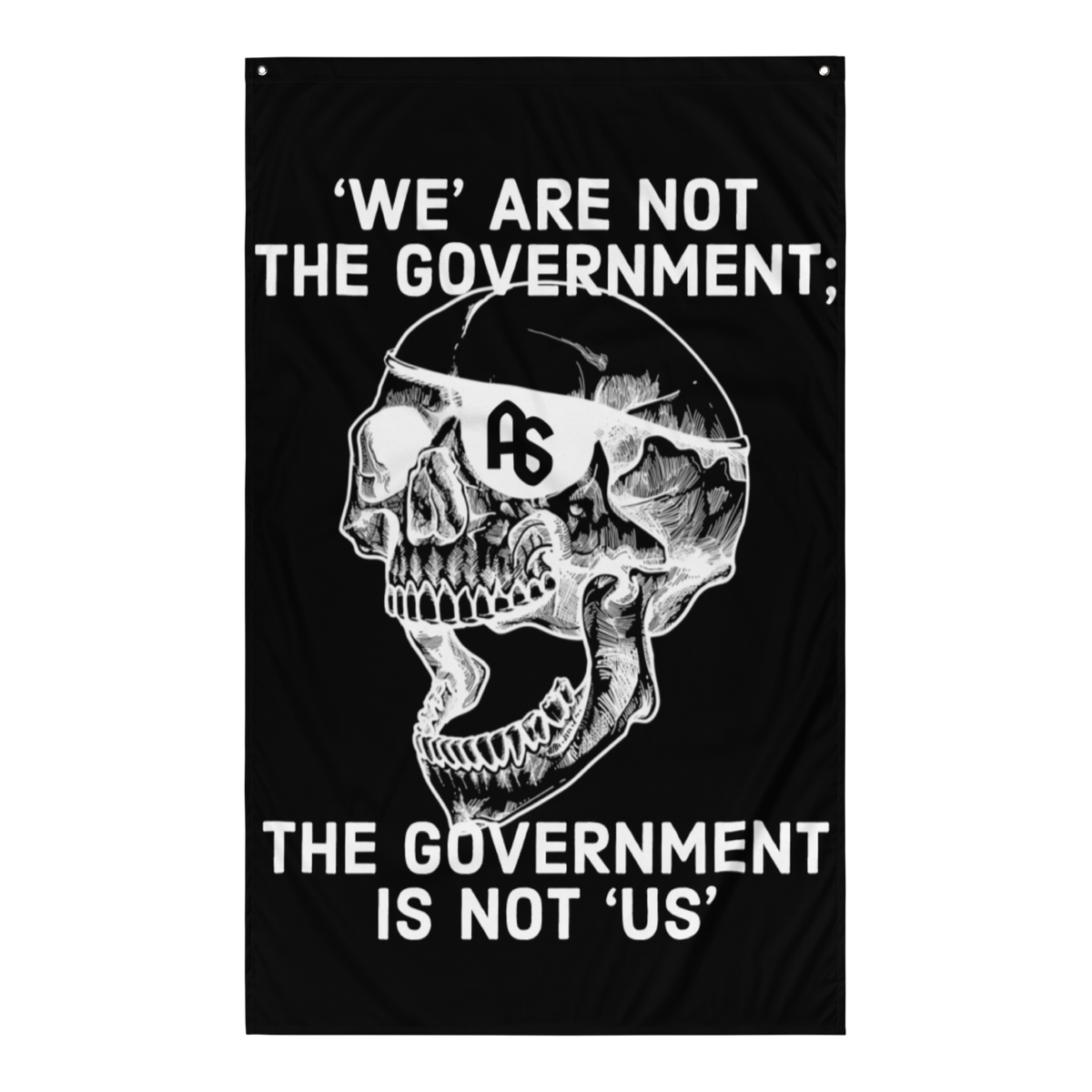 Gov't Is Not Us flag – ANTISTATE